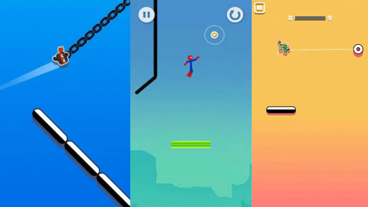 Stickman Hook - Poki Unblocked